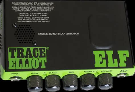 Elf Ultra Compact Bass Amp By Trace Elliot Rockboard