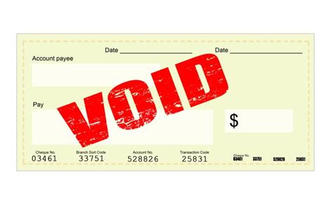 How To Properly Void A Check Facty