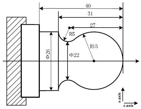 Gsk 980 Tdc Programming Example G02 G03 Joining Arcs Helman Cnc In