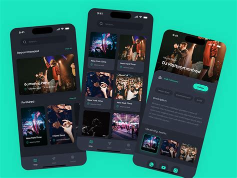 Event Mobile App Ui Design By Uixdesign On Dribbble