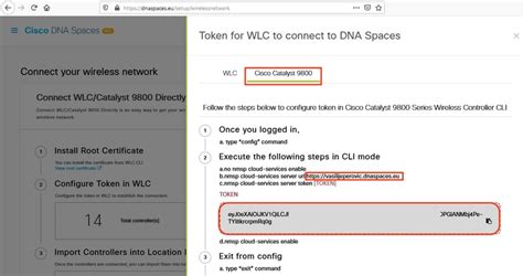 Configure And Troubleshoot Dna Spaces And Catalyst 9800 Or Embedded Wireless Controller Ewc