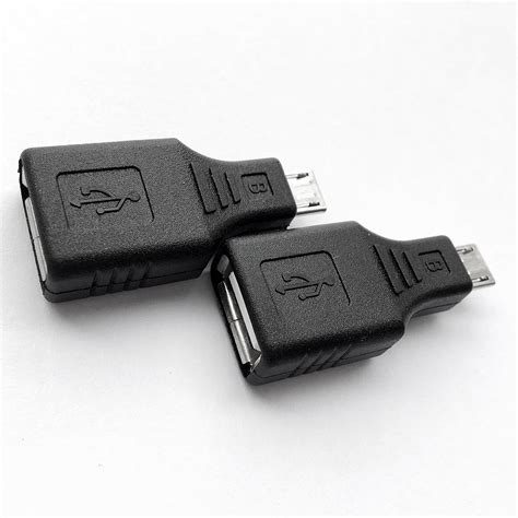 Buy Usb Micro Usb Male To Usb Female Otg Adapter Pack Online At Lowest Price In India