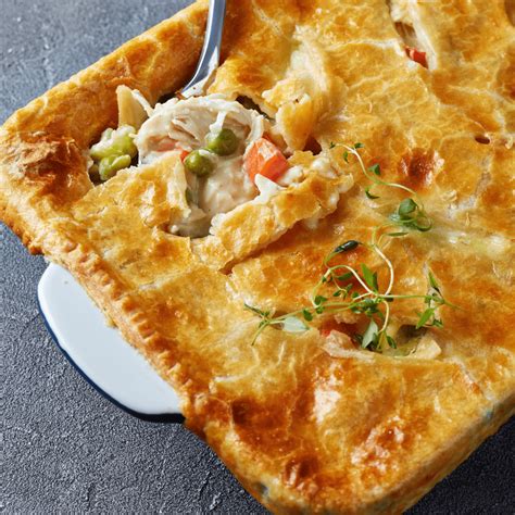 Chicken Pot Pie Casserole Easy Bake Pot Pie Recipe