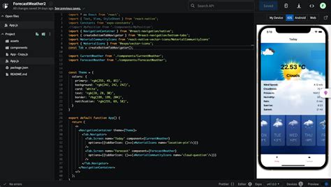 Github 2023 Fl React Native Weather Widget React Native Weather Widget Mobile App