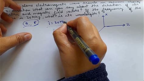 physics n c e r t exercise 8 4 class 12th electromagnetic waves youtube