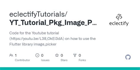 YT Tutorial Pkg Image Picker Extended Tutorial Main Dart At Main EclectifyTutorials YT