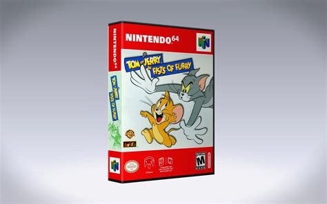 Gaming Relics Nintendo 64 Vertical Style Tom And Jerry In Fists