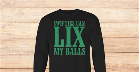 Swifties Can Lix My Balls Cj Gardner Johnson Shirt Viralstyle