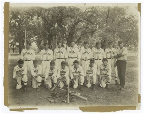 American Legion Baseball Team Topeka Kansas Kansas Memory Kansas