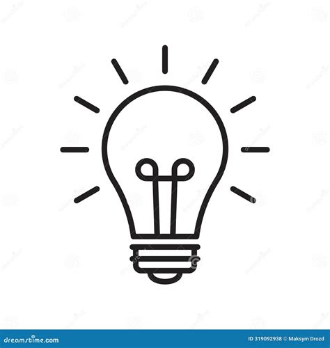 The Light Bulb Icon Vector Full Of Ideas And Creative Thinking Analytical Thinking For
