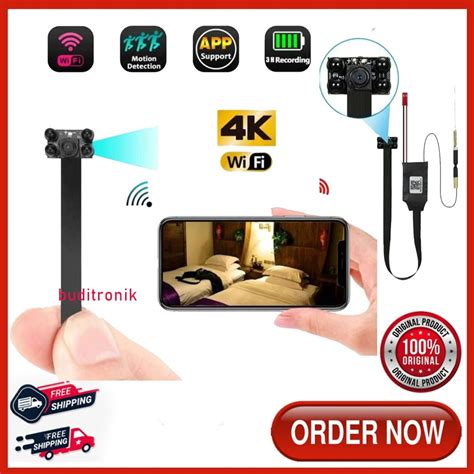 Jual IP Camera Wireless Wifi Module Ip 1080 Hidden Spy Camera Modul Video 4K Shopee Indonesia