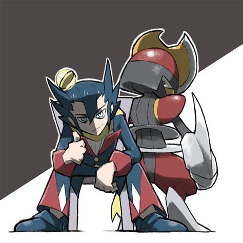 Grimsley And Bisharp Pokemon And More Drawn By Blacknirrow Danbooru