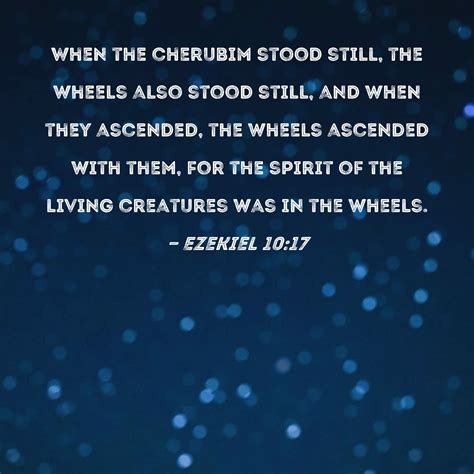 Cherubim Ezekiel Wheels