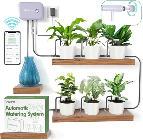 LetPot Automatic Watering System For Potted Plants New Wi Fi App Control Drip Irrigation