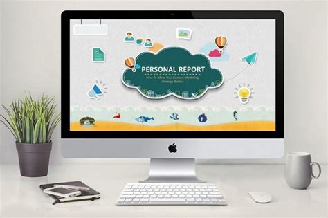 Computer Screen Powerpoint Background