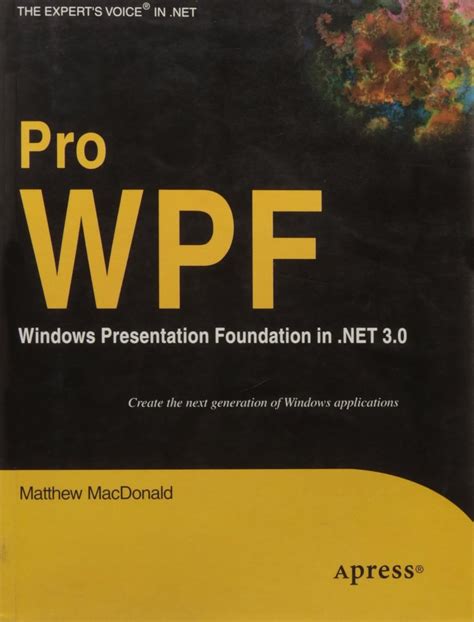 Buy Pro Wpf Windows Presentation Foundation In Net Book Online At Low Prices In India Pro