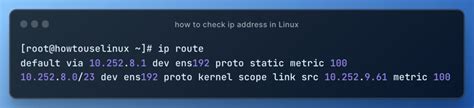 Ways To Find Your IP Address In Linux Howtouselinux