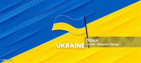 전쟁을 중지 우크라이나를 저장하고 우크라이나 디자인을 위해기도 우크라이나 국기 심장 모양 및 파란색과 노란색 배경에 우크라이나지도 요소와 평화 개념 기에 대한 스톡 벡터