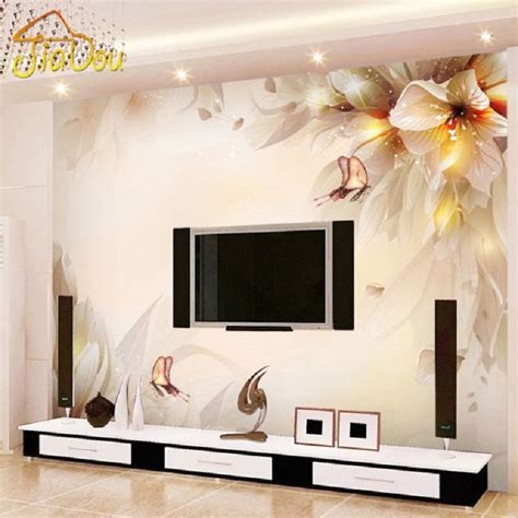 9 Amazing Tv Unit Wallpaper Ideas To Upgrade Living Room Design