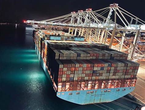 Un Nouveau Record Au Terminal Conteneurs 4 Tc4 De Tanger Med Tanger Med Special Agency