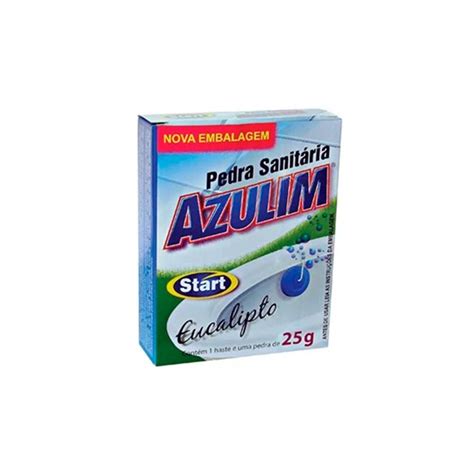 Pedra Sanitaria Azulim 25gr Eucalipto Abrafer