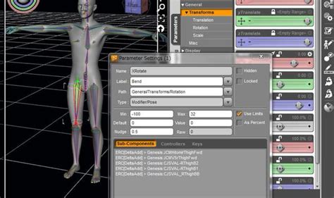 pose limits question [solved] daz 3d forums