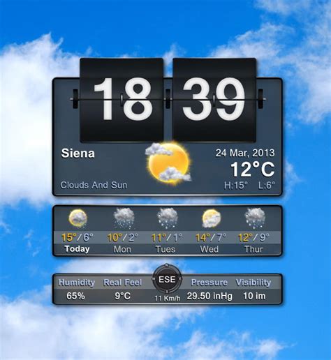 Weather Plus Widget For Xwidget By Jimking On DeviantArt