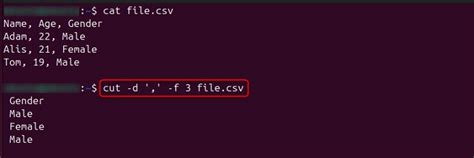 Cut Command In Linux