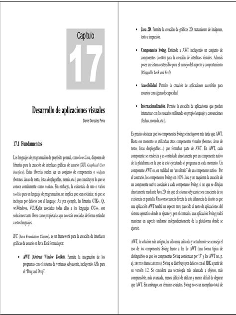 Swing Pdf Java Lenguaje De Programación Ventana Informática