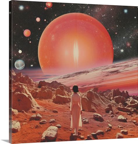 Space Orbs Great Big Canvas
