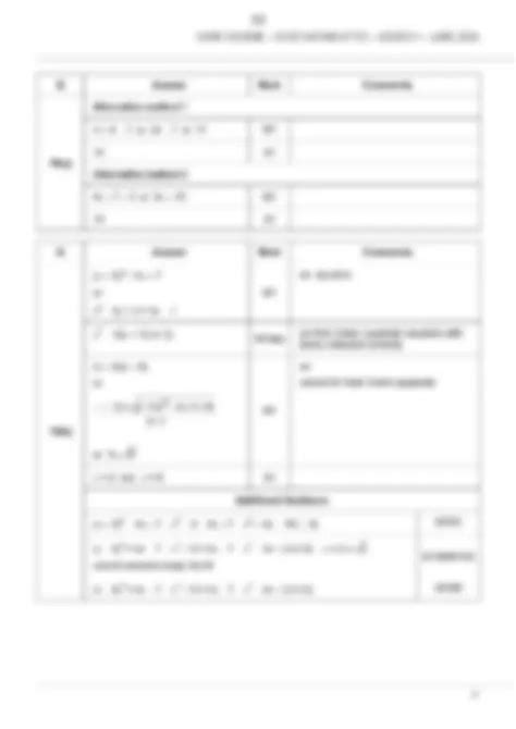 2024 Aqa Gcse Mathematics 8300 3h Higher Tier Paper 3 Question Paper Mark Scheme Inser