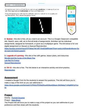Complete Online Distance Learning Asexual Sexual Reproduction 8 LS3 2 MS LS3 2 Made By Teachers