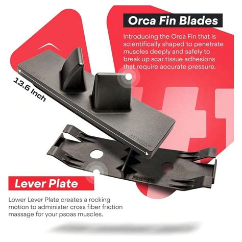 YONGSTYLE Psoas Muscle Release Tool Deep Tissue Massager Stretcher And Acupressure