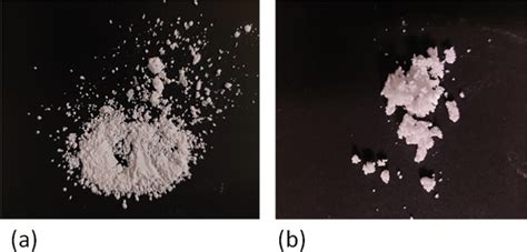 Particles After Spray Drying Process A Dried Powder And B Particle Download Scientific