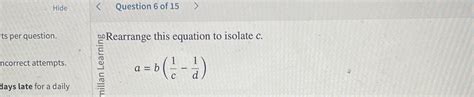 Solved Hidequestion 6 ﻿of 15ts Per Question Ncorrect