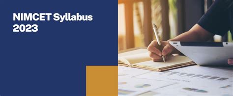Nimcet Syllabus 2023 Entrance Exam Sunstone Blog