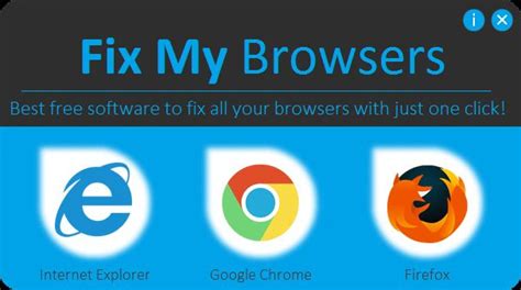 Download Fix My Browsers V20 Freeware Afterdawn Software Downloads