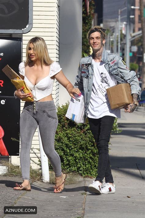 Melanie Martin And Aaron Carter Show Off Her Engagement Ring While