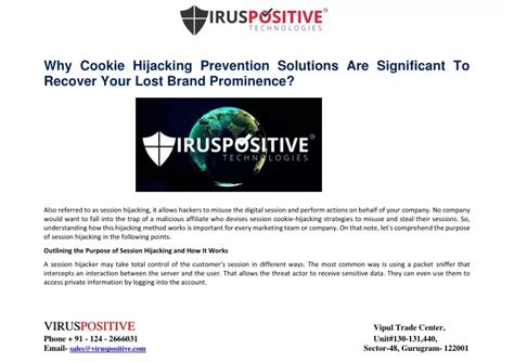 Ppt Why Cookie Hijacking Prevention Solutions Are Significant To