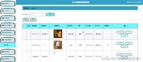 基于springboot的无人智慧超市管理系统【附源码】 csdn博客