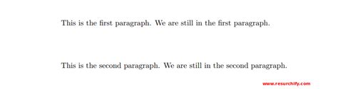 Paragraph Formatting In Latex How To Do Paragraph Formatting In Latex