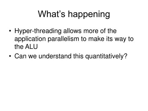 Ppt Measuring And Modeling Hyper Threaded Processor Performance Powerpoint Presentation Id