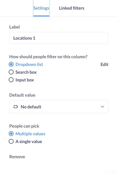 Linked Filters Get Help Metabase Discussion