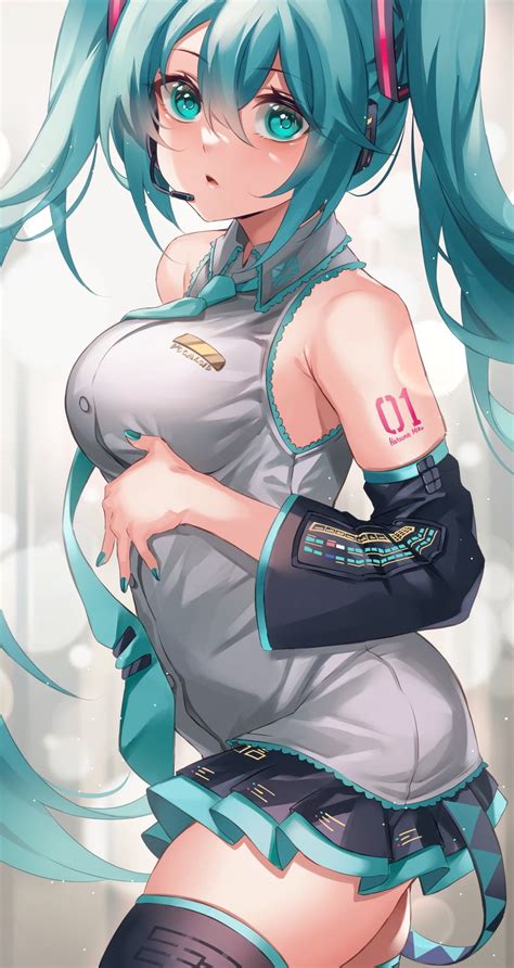 Hatsune Miku Vocaloid Drawn By Inueao Danbooru