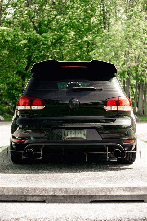 Mk6 Gti Diffuser Version 1 Sleek Aero