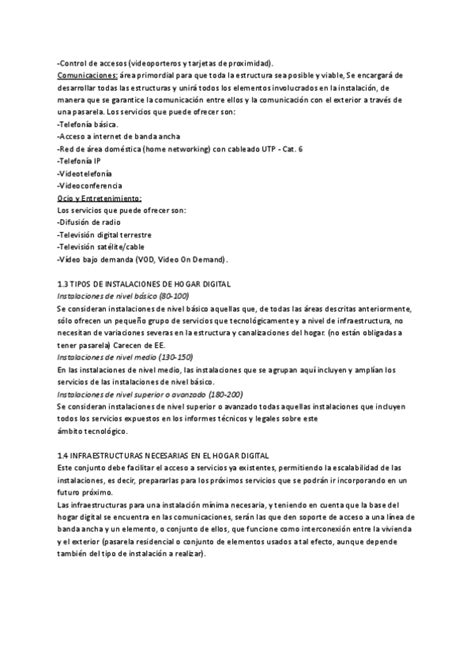 Apuntes De Sistemas Integrados Y Hogar Digital