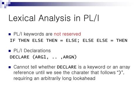 ppt lexical analysis powerpoint presentation free download id 900755