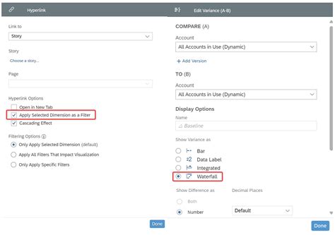 sap analytics cloud qrc1 2024 retain filters in hyperlinks