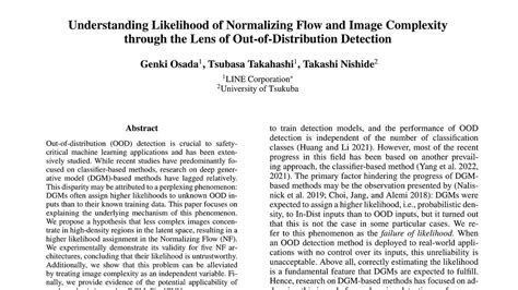 Underline Understanding Likelihood Of Normalizing Flow And Image Complexity Through The Lens