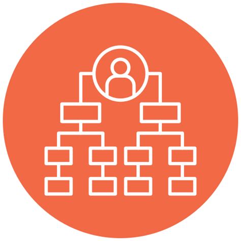 Organization Structure Generic Flat Icon